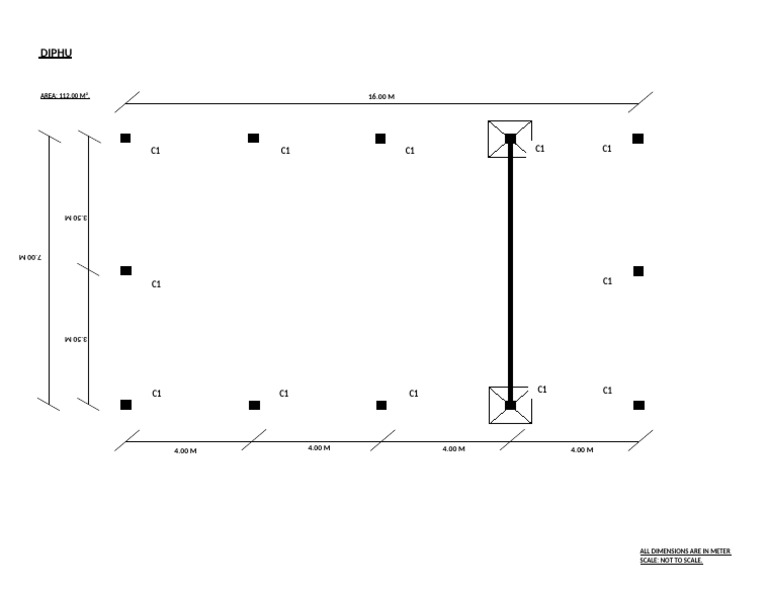 Column Beam Plan | PDF