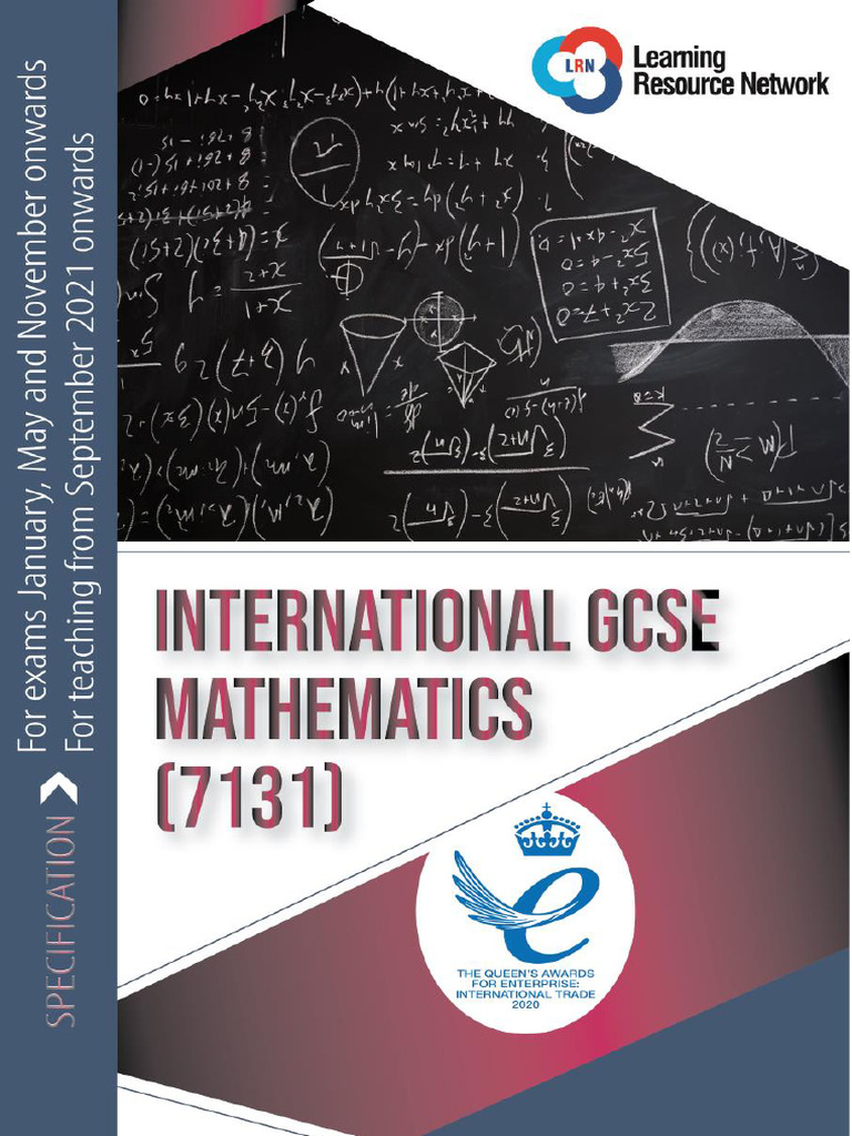 LRN International GCSE Mathematics | PDF | Factorization | Equations