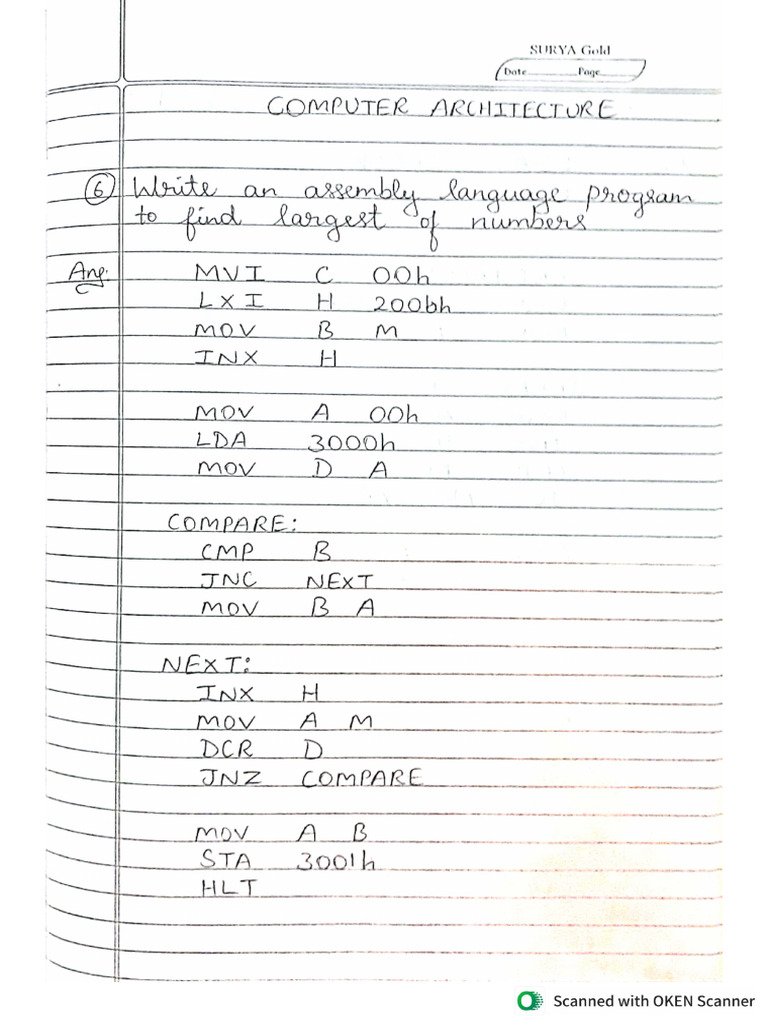 8085 - 4th Module Important Questions (6-10) | PDF