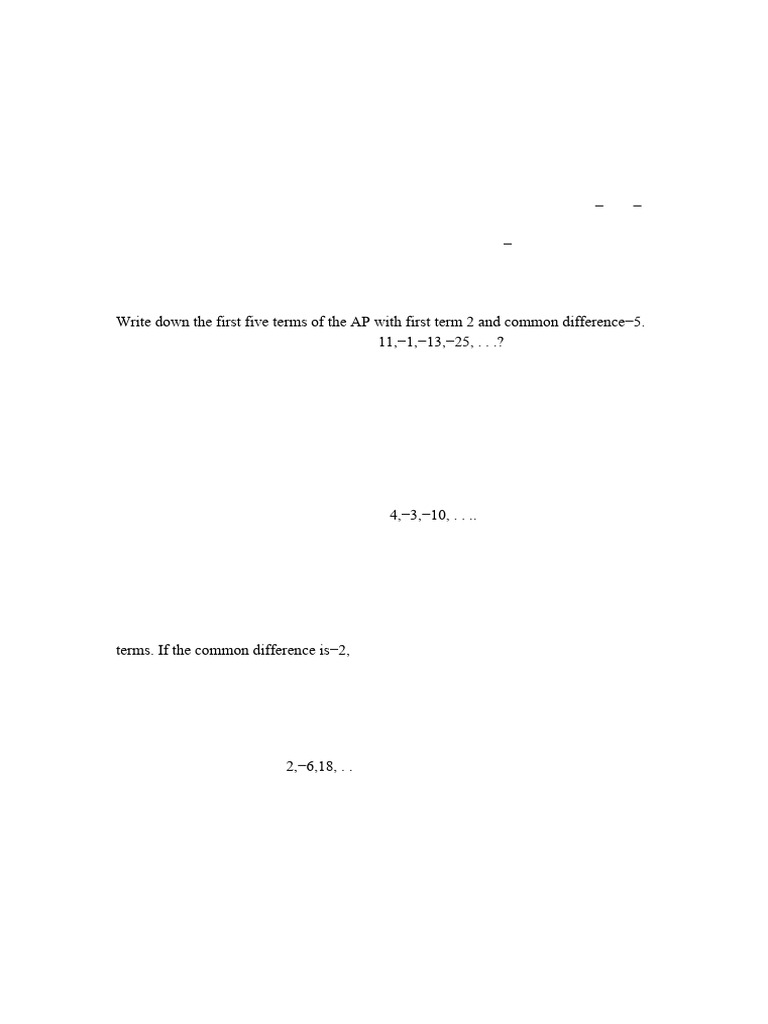 Topic 4- Sequence and Series | PDF | Sequence | Elementary Mathematics
