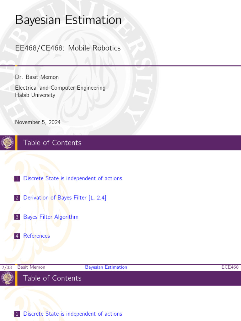 14-Bayesian Estimation(1) | PDF | Bayesian Inference | Estimation Theory