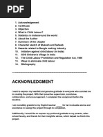 CHILD LABOR English Project | PDF | Child Labour | International Labour ...