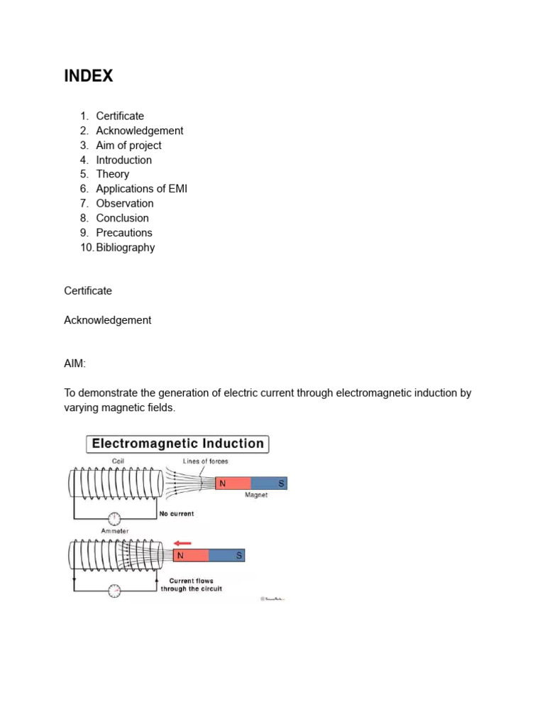 PHY Project Class 12 | PDF