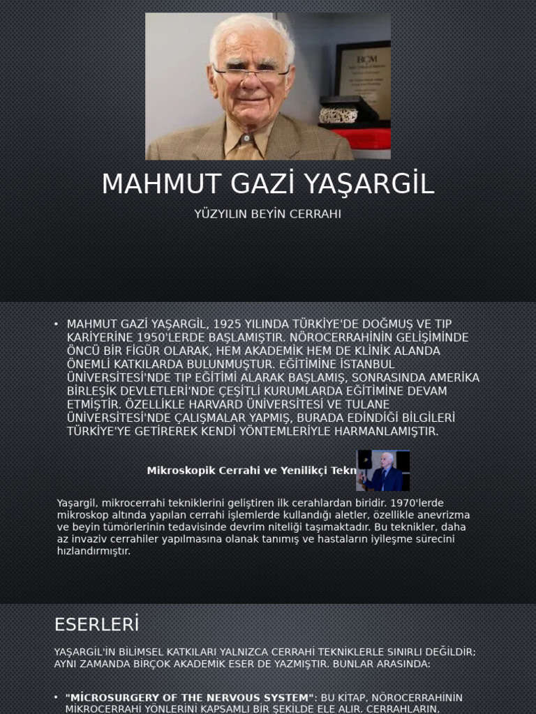 Mahmut Gazi Yaşargil | PDF