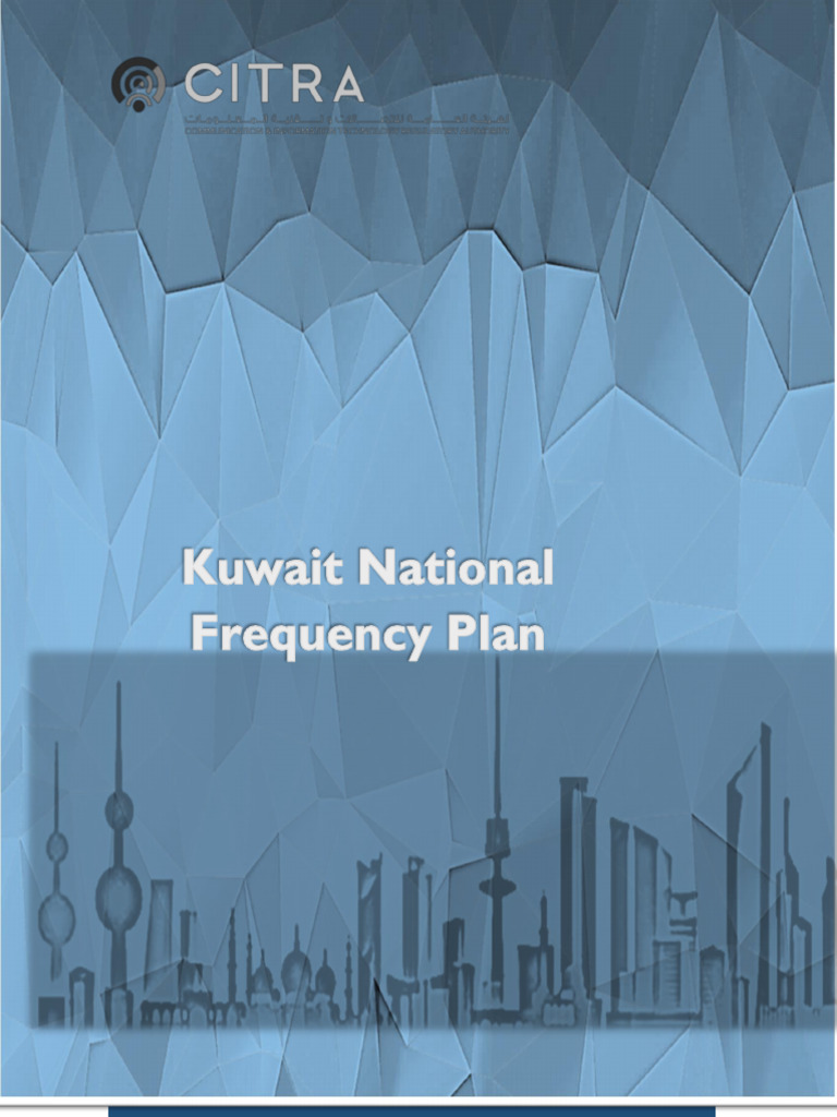 Kuwait National Frequency Plan | PDF | Hertz | Radio
