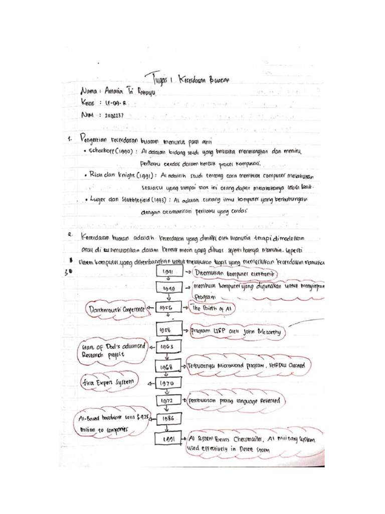 Amalia Tri Rahayu - IF-09-R - Tugas 1 | PDF