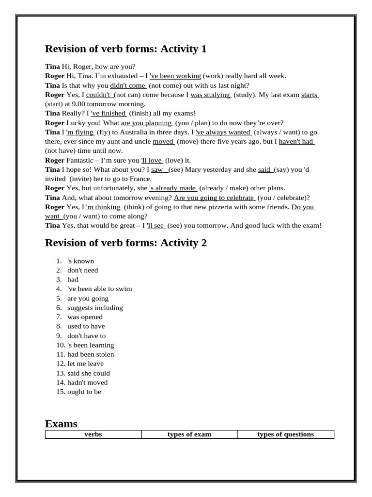 Calligraphy Verb Writing Guide | PDF