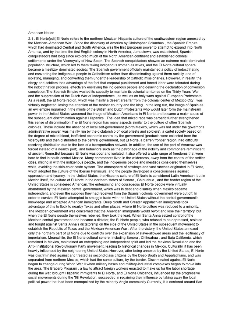 Ush Course Reader | PDF | Southern United States | New France