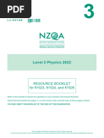 Data Booklet - WJEC Physics A-Level | PDF | Metrology | Quantity