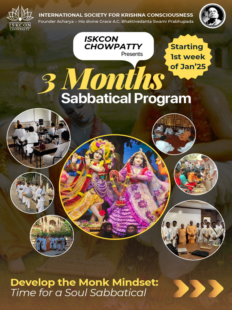 Sabbatical Brochure V1.1 | PDF | Krishna | Hinduism