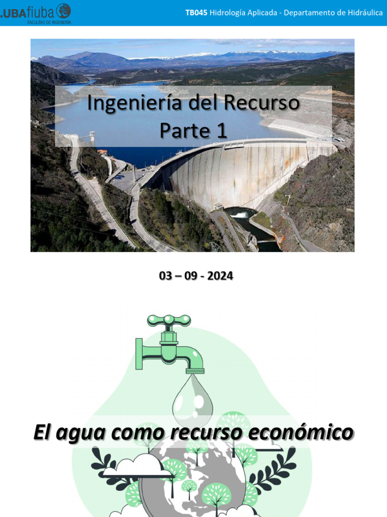 TB045_IngenieriaDelRecurso_1_v2 | PDF | Agua | Economias