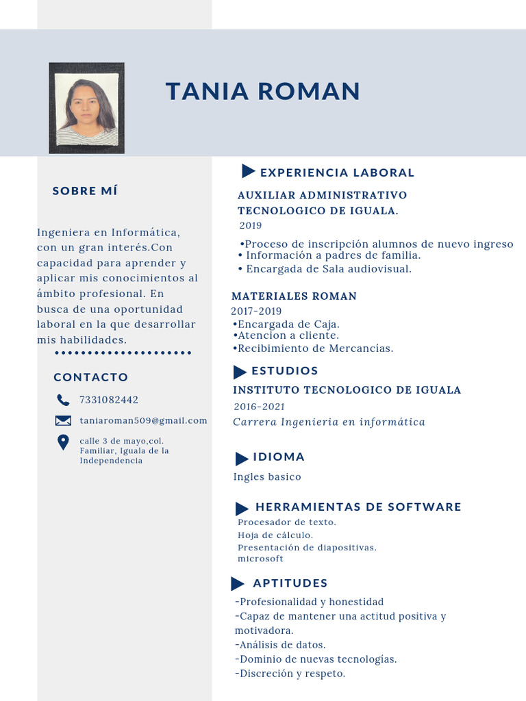 CV Tania | PDF