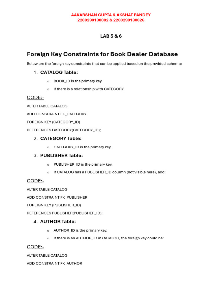 LAB 5 | PDF
