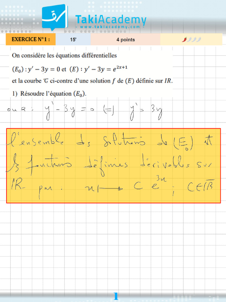 Correction Ex 1 | PDF