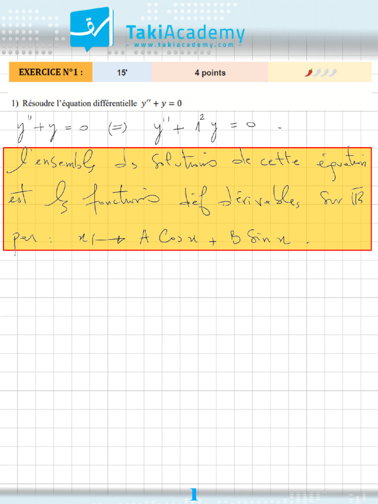 Correction Ex 1 | PDF