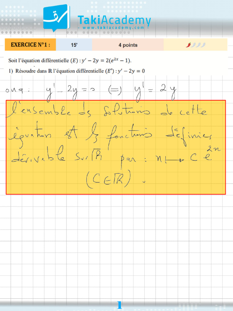 Correction Ex 1 (3) | PDF