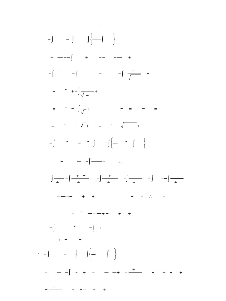 Integration By Parts Pdf