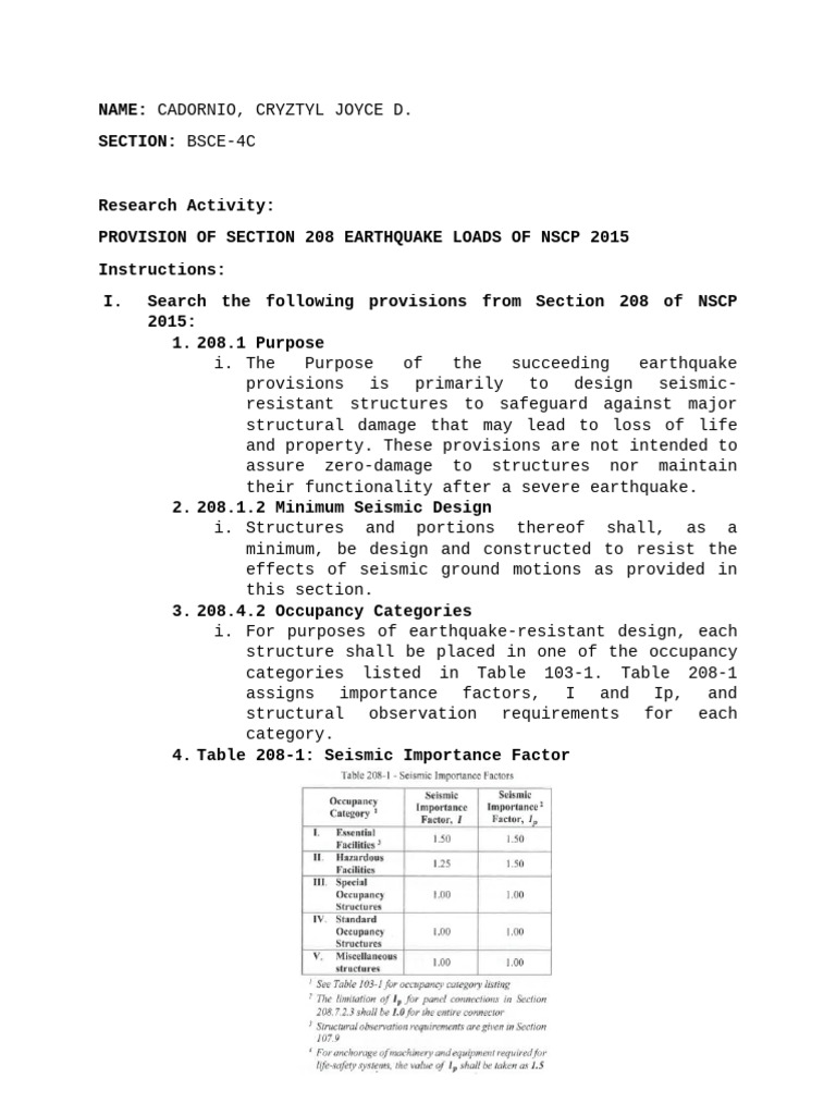 CADORNIIO Research Activity Finals | PDF | Earthquakes | Seismology