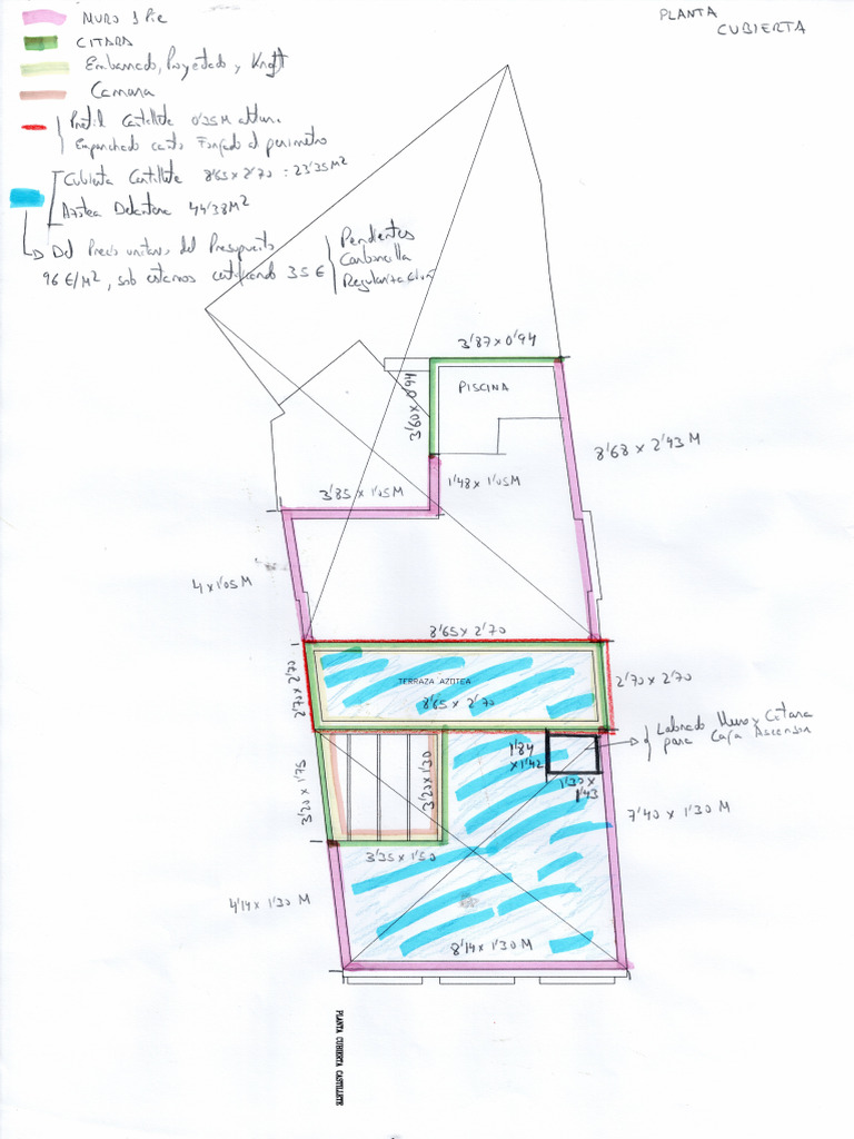 Planta Cubierta | PDF