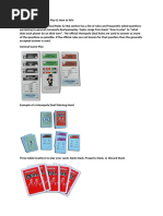 Monopoly Quick Start Rules | PDF | Games & Activities | Law