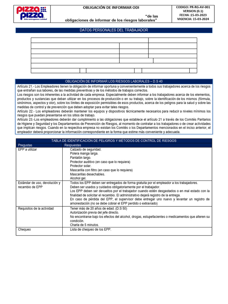 Odi General | PDF | ruido | Máquina elevadora