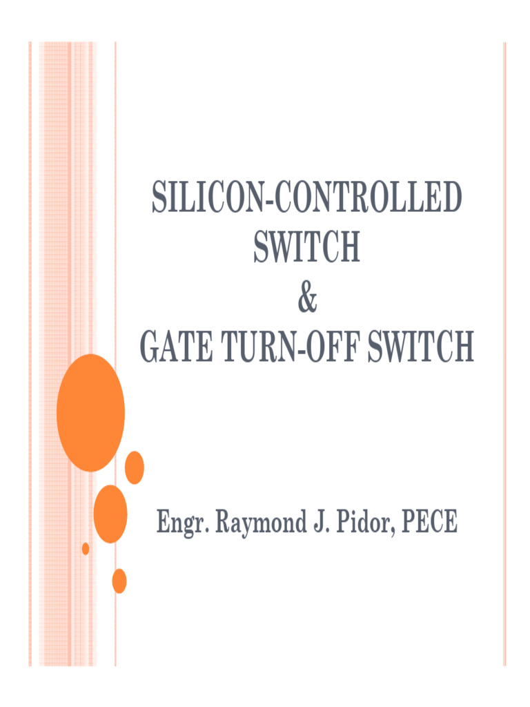 session-2_scs_gto | PDF | Field Effect Transistor | Anode