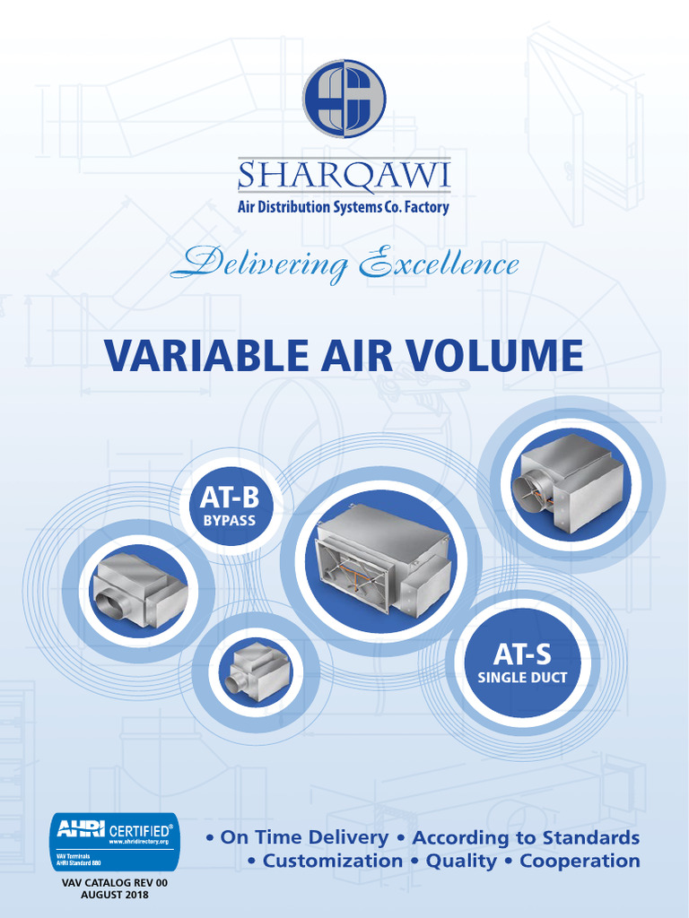 AHRI Certified VAV Systems Overview | PDF | Duct (Flow) | Building Engineering