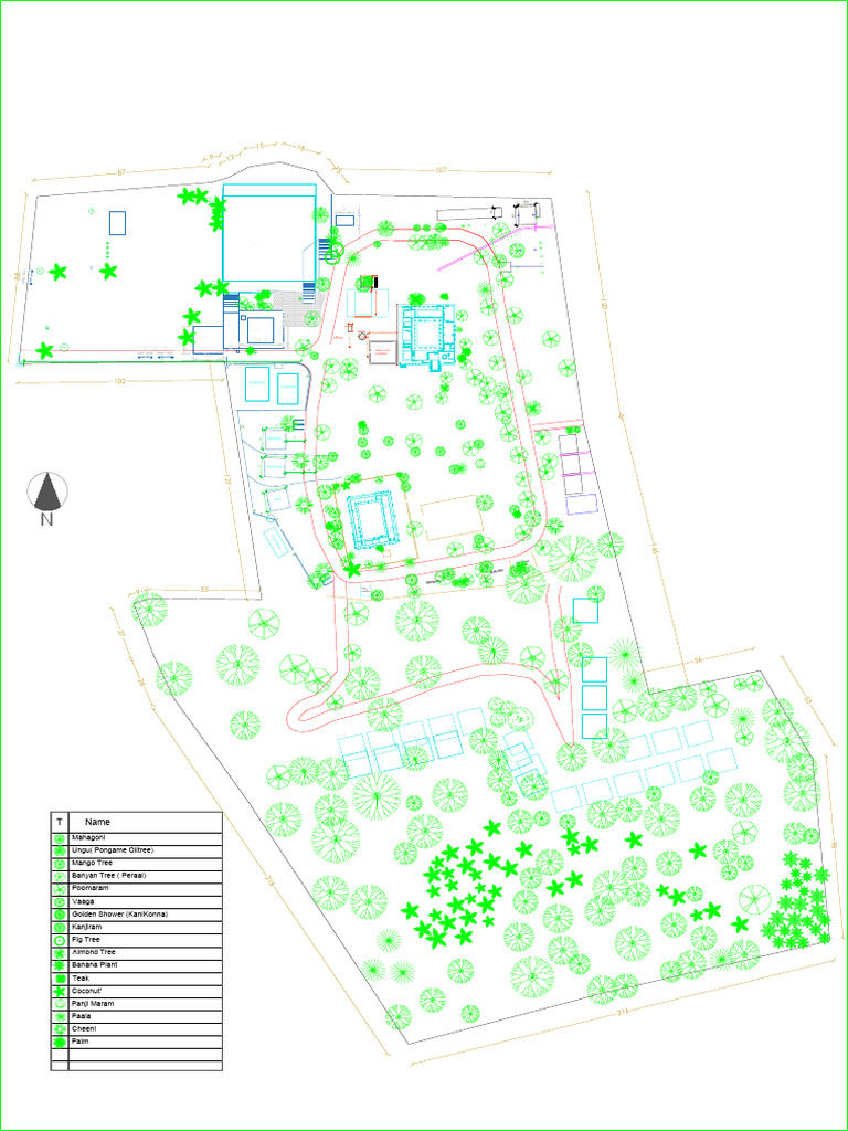 s8 Exisiting Site Plan | PDF | Waste Management | Sanitation