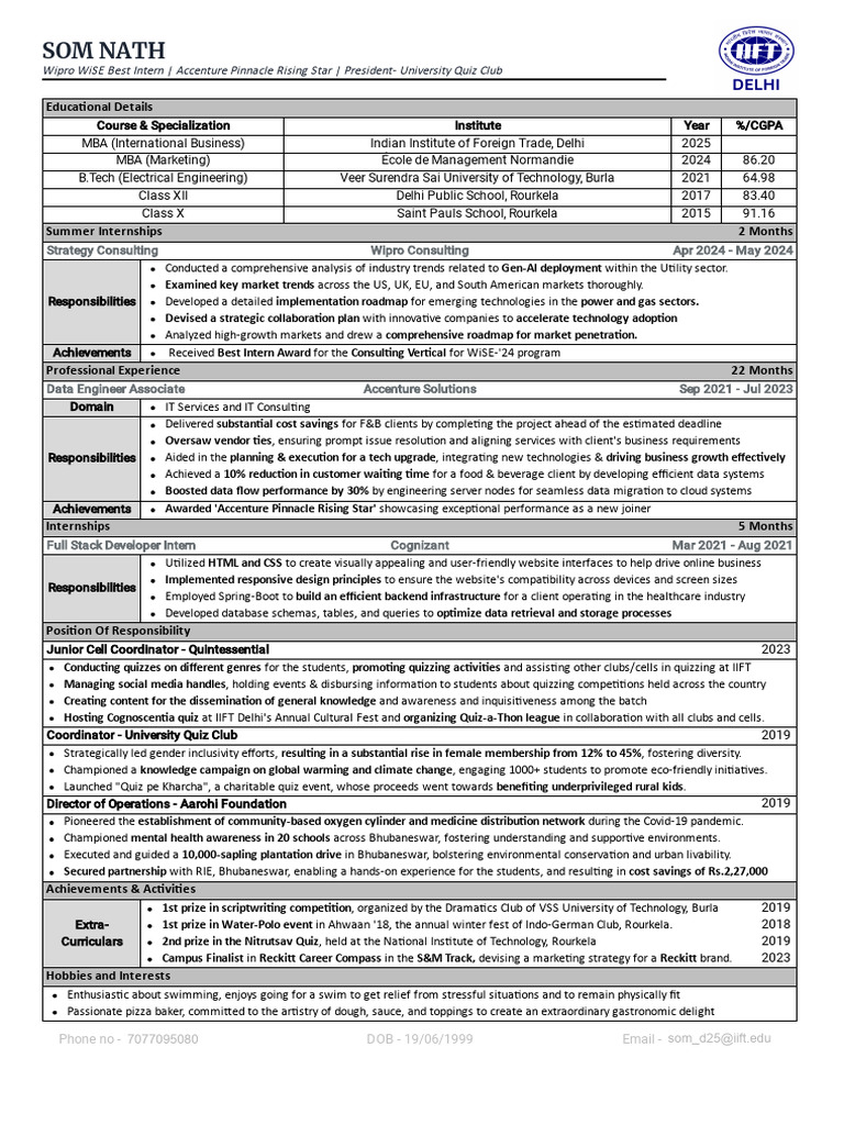 resume | PDF | Computing