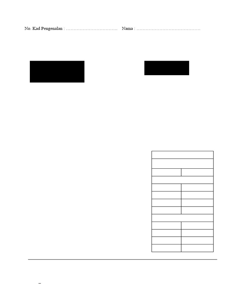 SMKTS Perlis Soalan Sem 1 2024 & U1 2023 | PDF