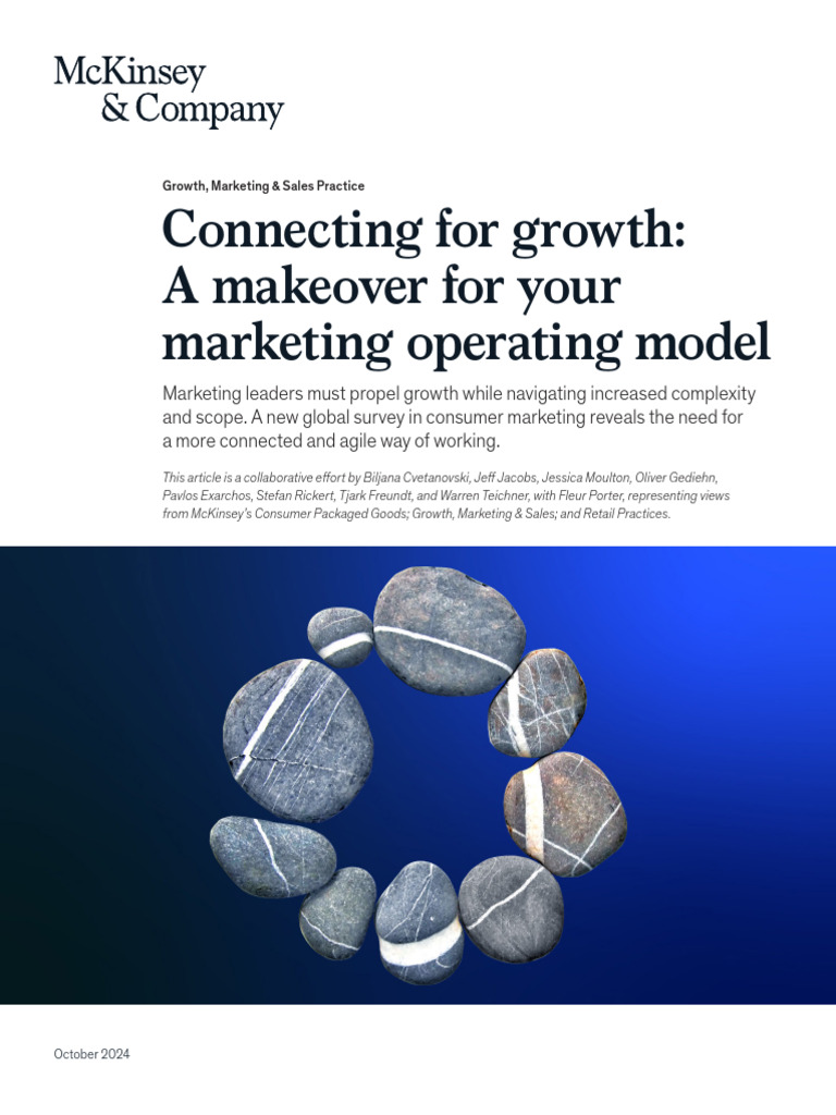 Mckinsey - A Makeover For Your Marketing Operating Model 03.11.2024 ...