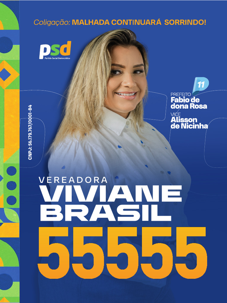 Santinho - Viviane Brasil 55555 | PDF