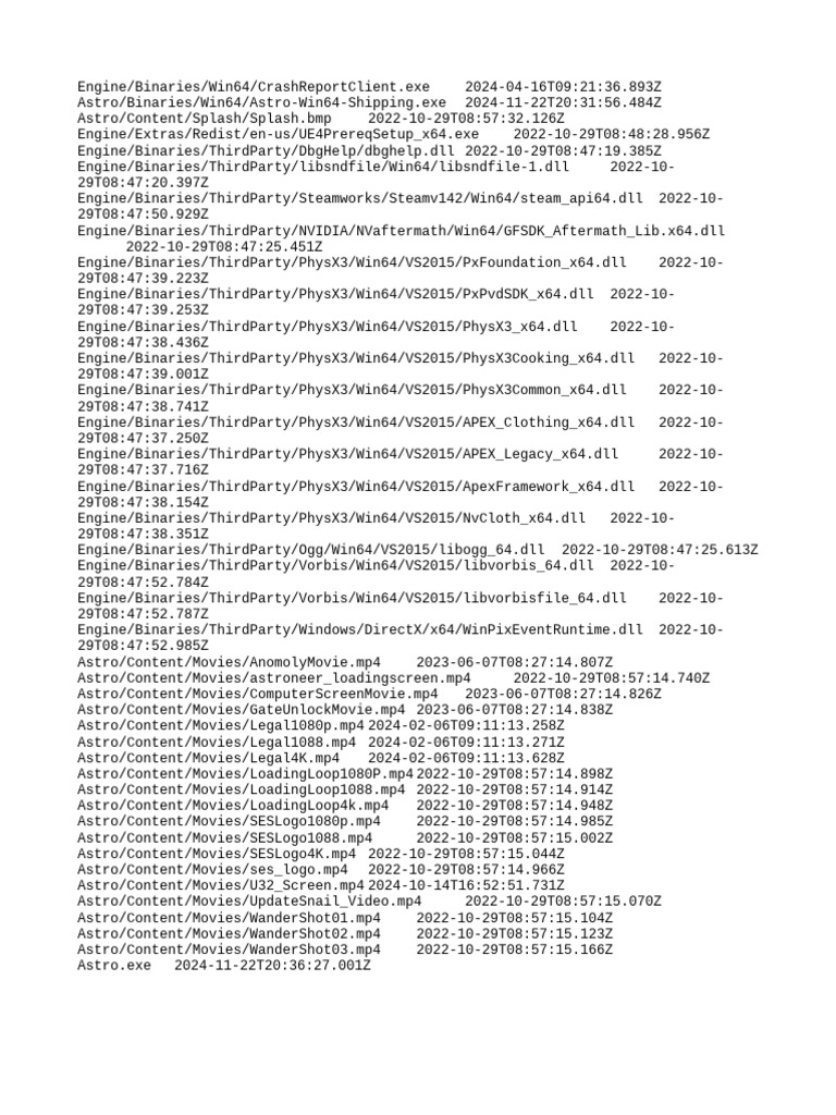 Manifest NonUFSFiles Win64 | PDF | Computing Platforms | Operating System Technology