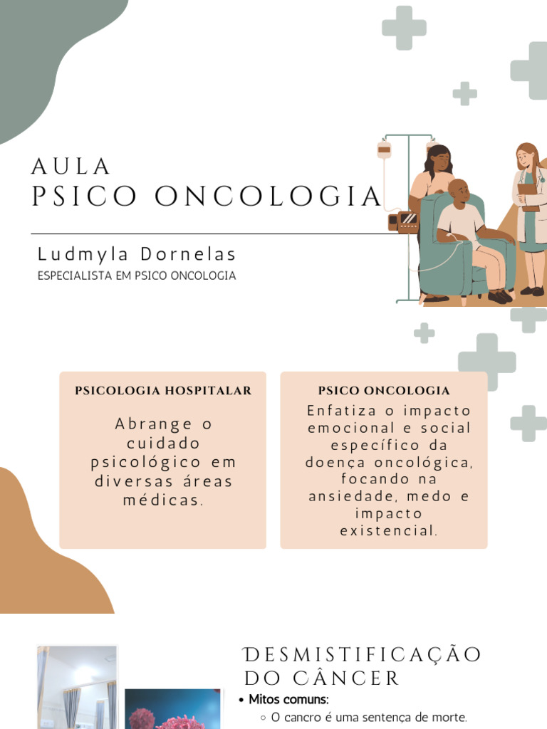 Aula Psico Oncologia PDF | PDF | Câncer | Quimioterapia