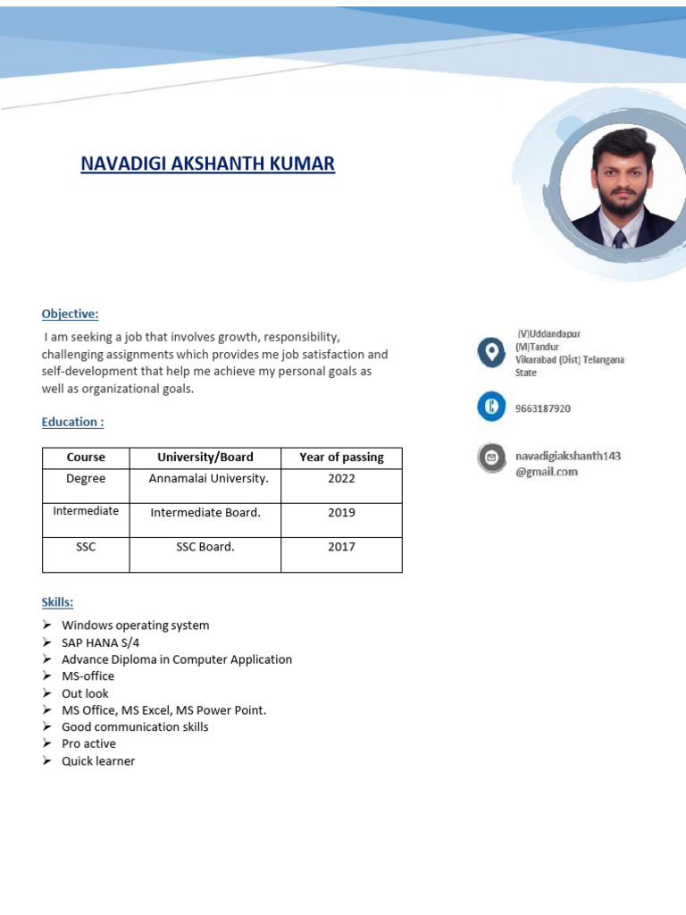 AKSHAY CV (1) | PDF AKSHAY CV (1) | PDF