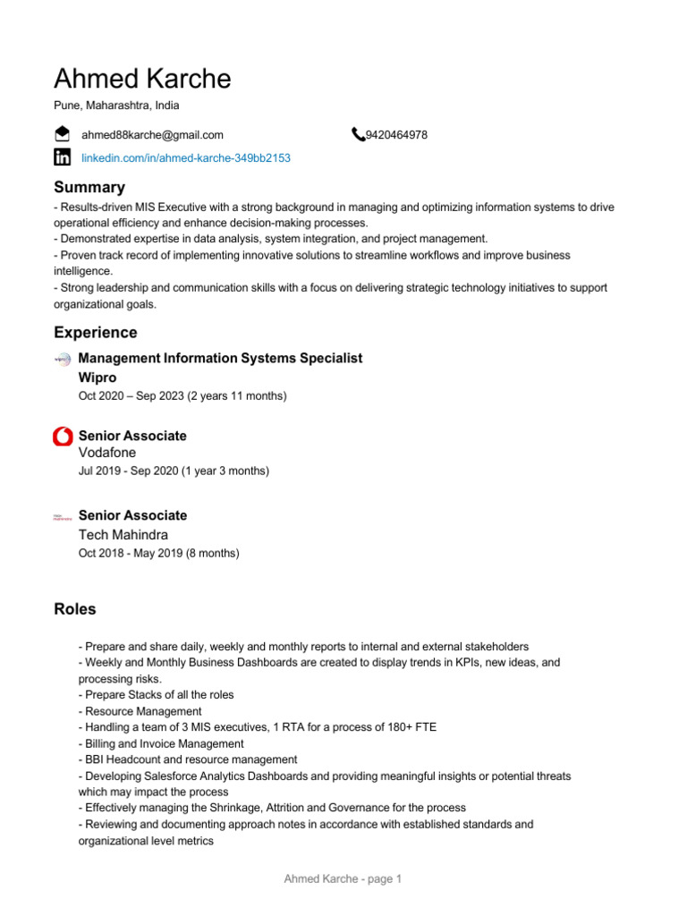 resume updated equation | PDF
