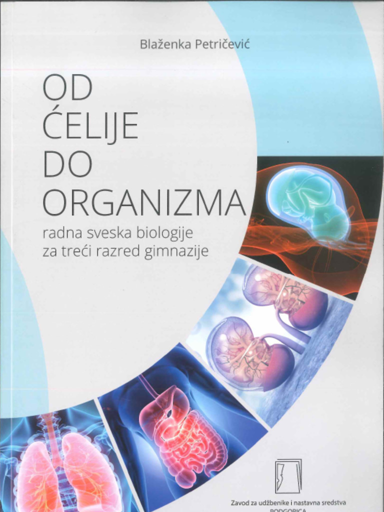 OD CELIJE DO ORGANIZMA - Biologija Radna Sveska Za 3.raz Gimnazije | PDF