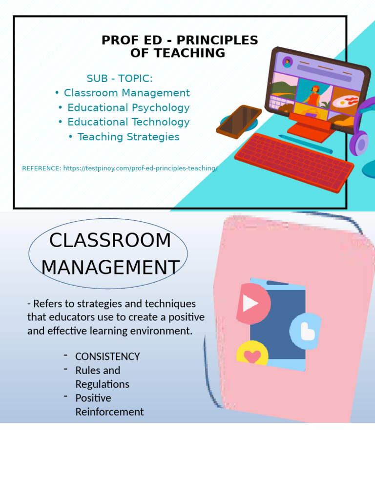 PROF-ED-AZUL-PPT | PDF | Educational Technology | Education Theory