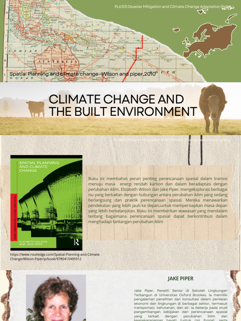CH 9 Climate Change and The Built Environment | PDF