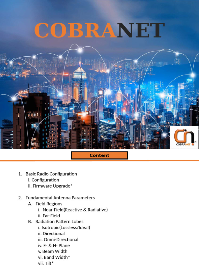 RF Configuration & Antenna Basics | PDF | Antenna (Radio ...