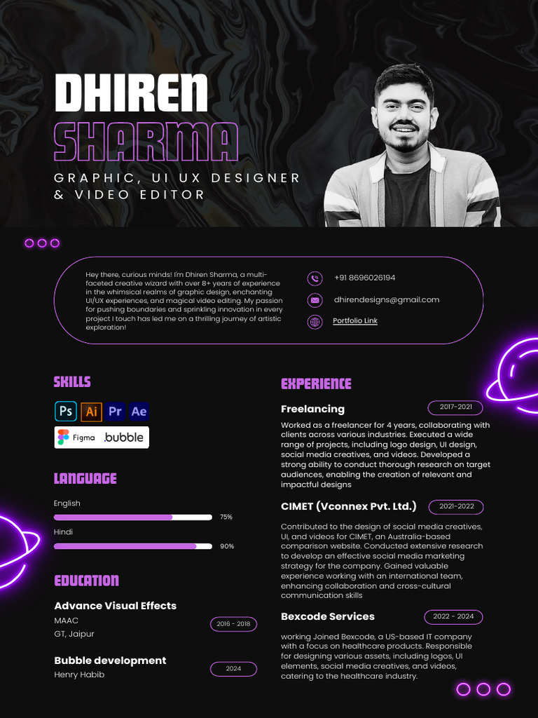 Dhiren Resume August 2024 | PDF