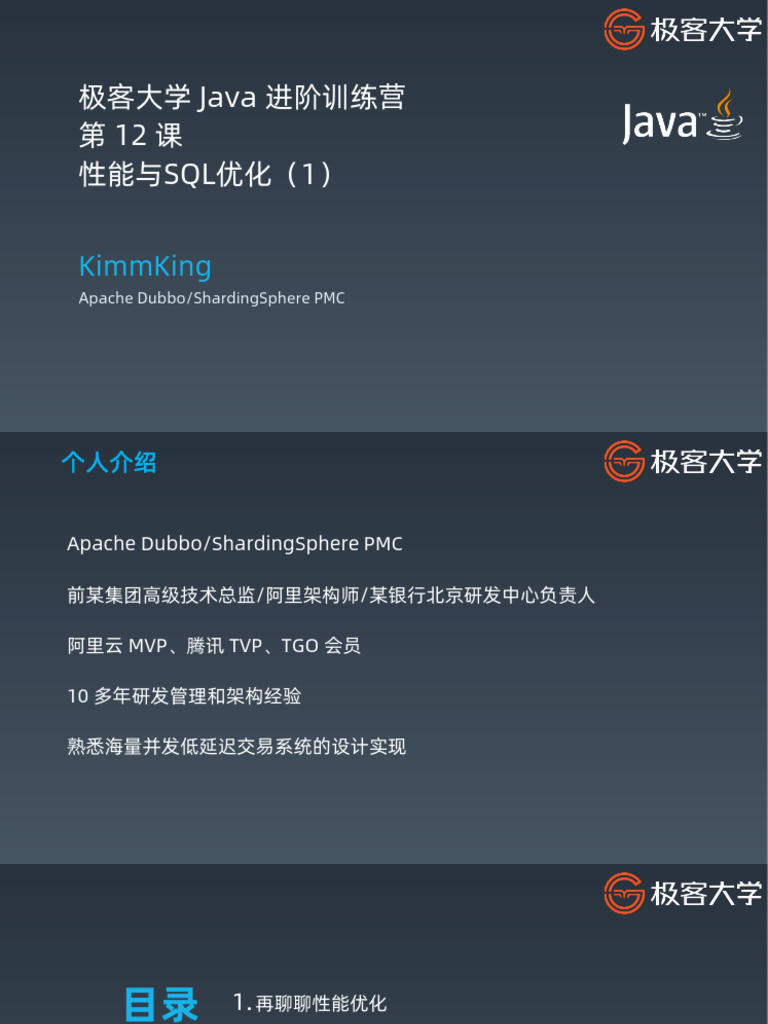 Week6-02 Java进阶训练营 第十二课 | PDF