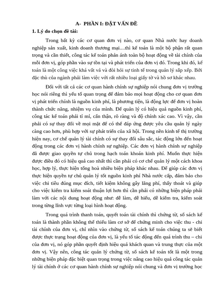 Mot So Kinh Nghiem Ve Quan Ly Chung Tu So Sach Ke Toan 1bfcd 1424 | PDF