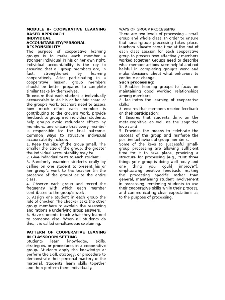 MODULE 8(Technology) | PDF | Learning | Teachers