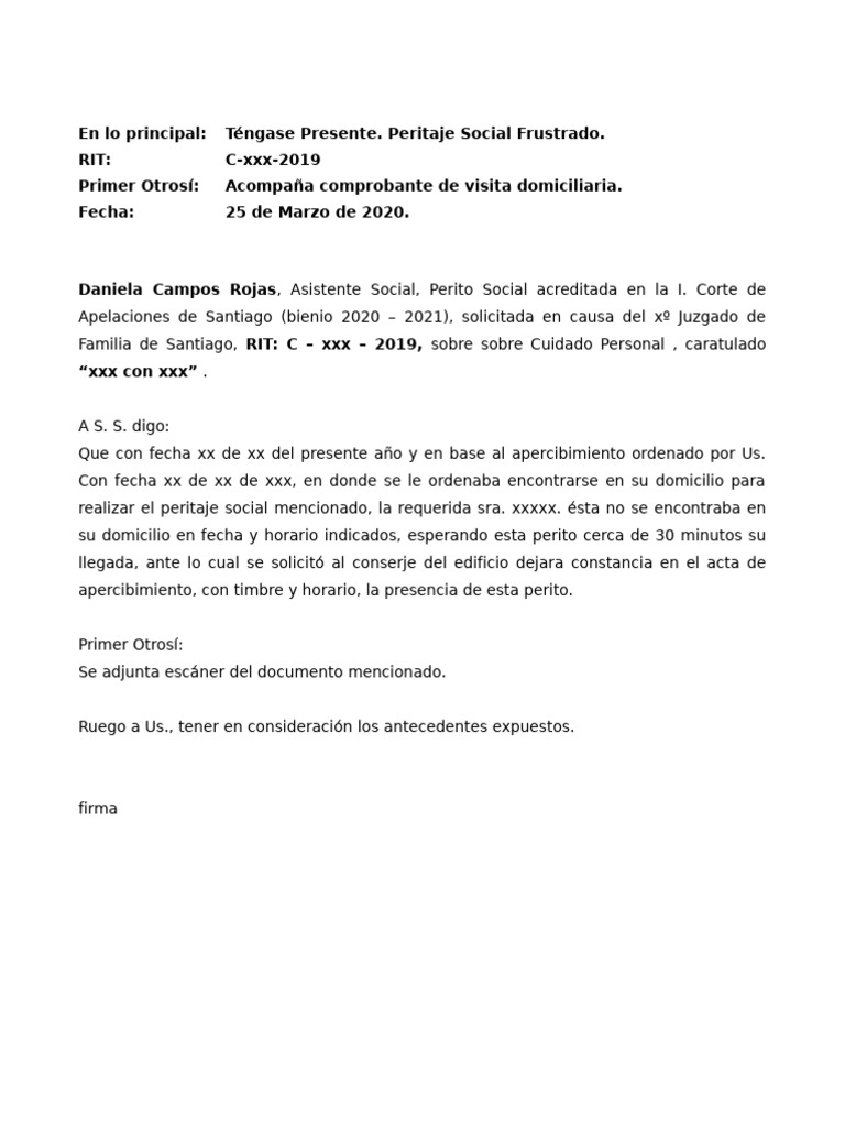 Tengase Presente Ejemplo | PDF