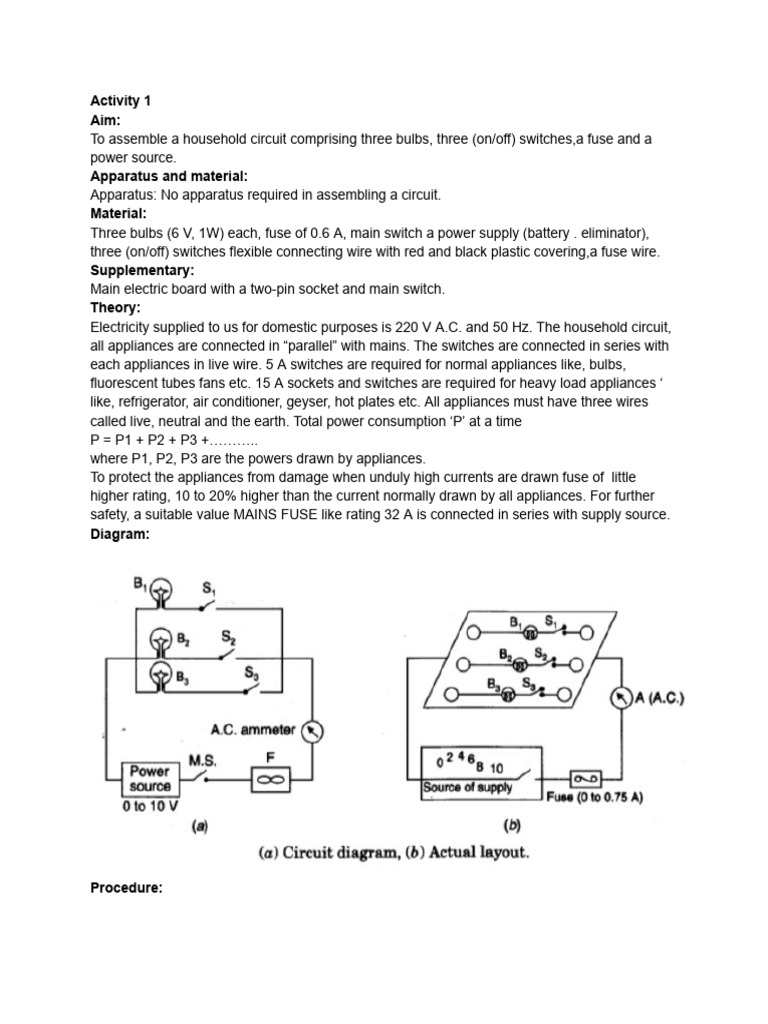 wa-activities | PDF | Series And Parallel Circuits | Electrical Resistance And Conductance