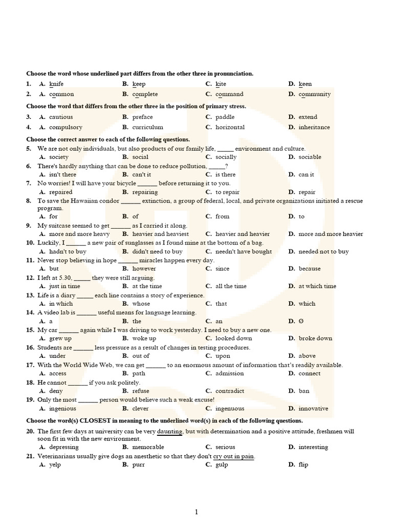 PRACTICE TEST 2 | PDF | Energy Conservation | Refrigerator
