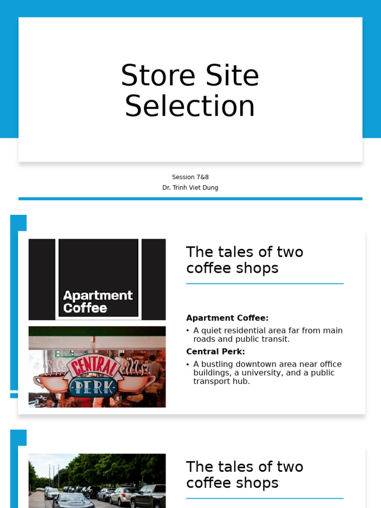 Retail Store Site Selection | PDF | Retail | Market (Economics)