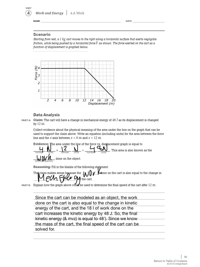 AP Physics 1 Workbook(1) | PDF | Force | Acceleration