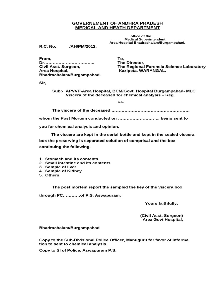 FSL Dr. letter | PDF